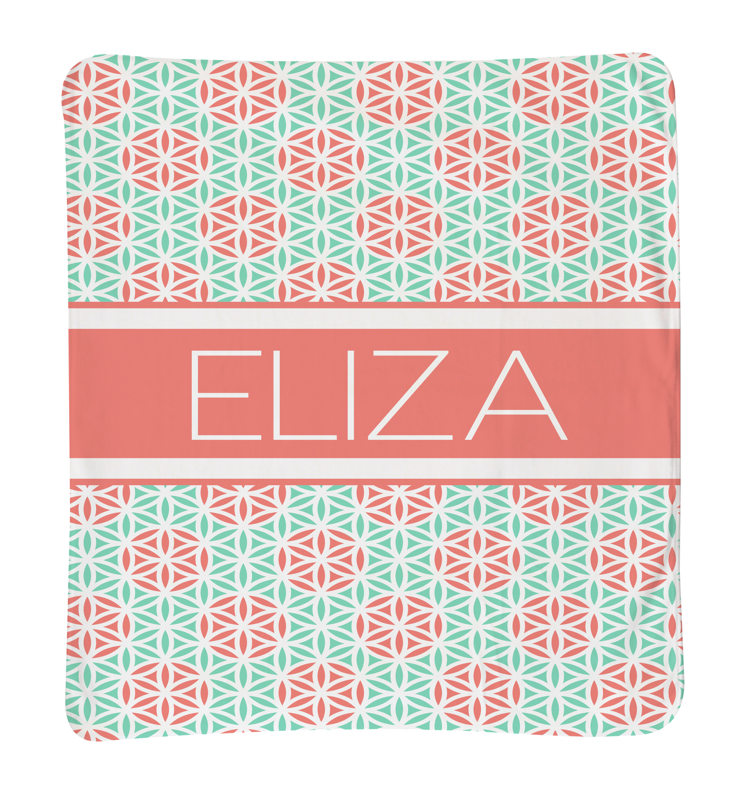 Coral & Mint Pattern – Subliminal