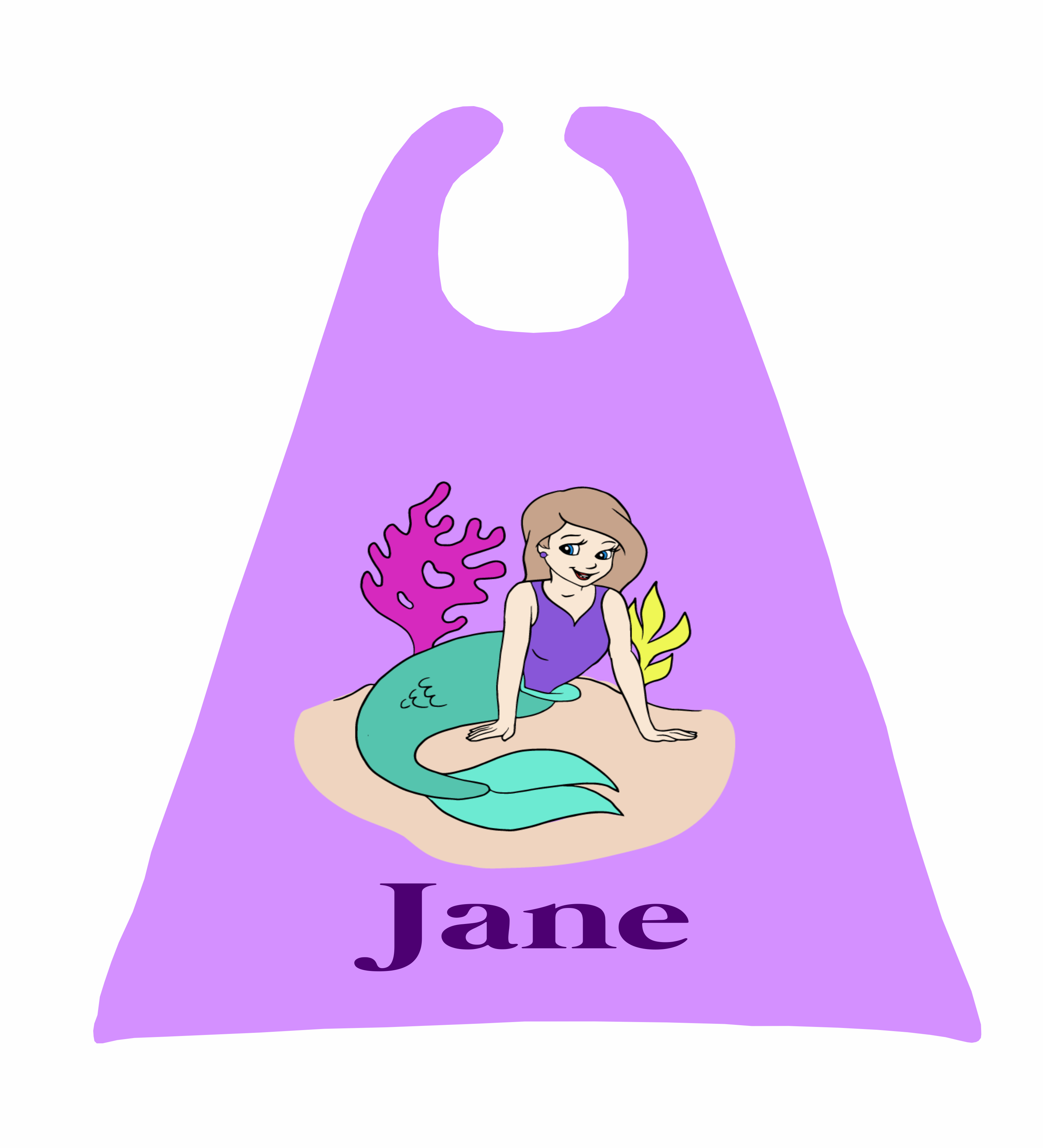 Mermaid on Purple – Subliminal