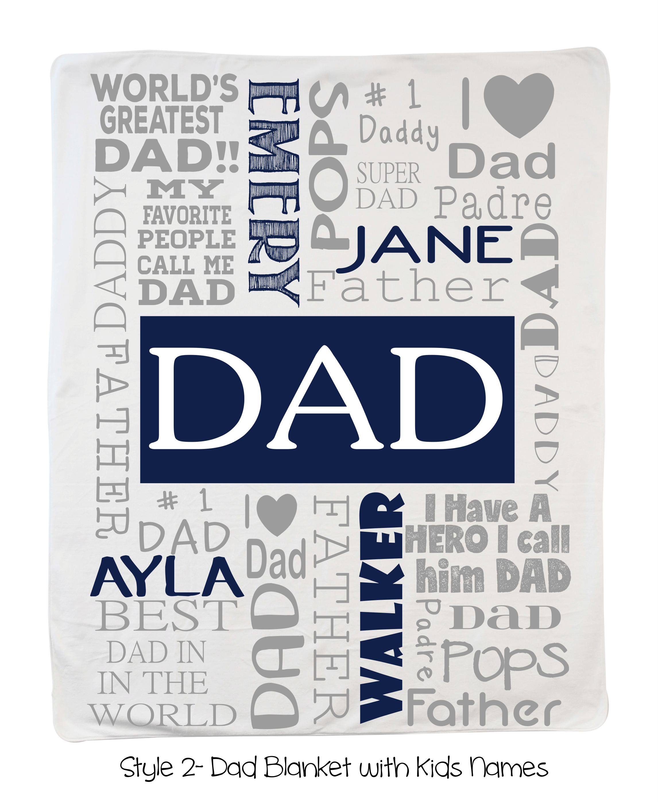 Style 2 Dad with Kids Names – Subliminal